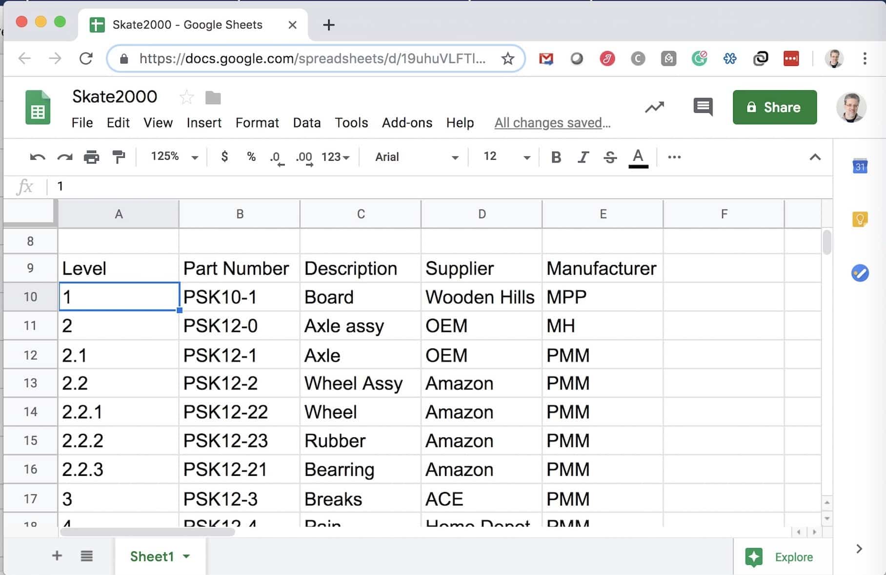 NEW Multi level BOM Import From A Single Spreadsheet OpenBOM