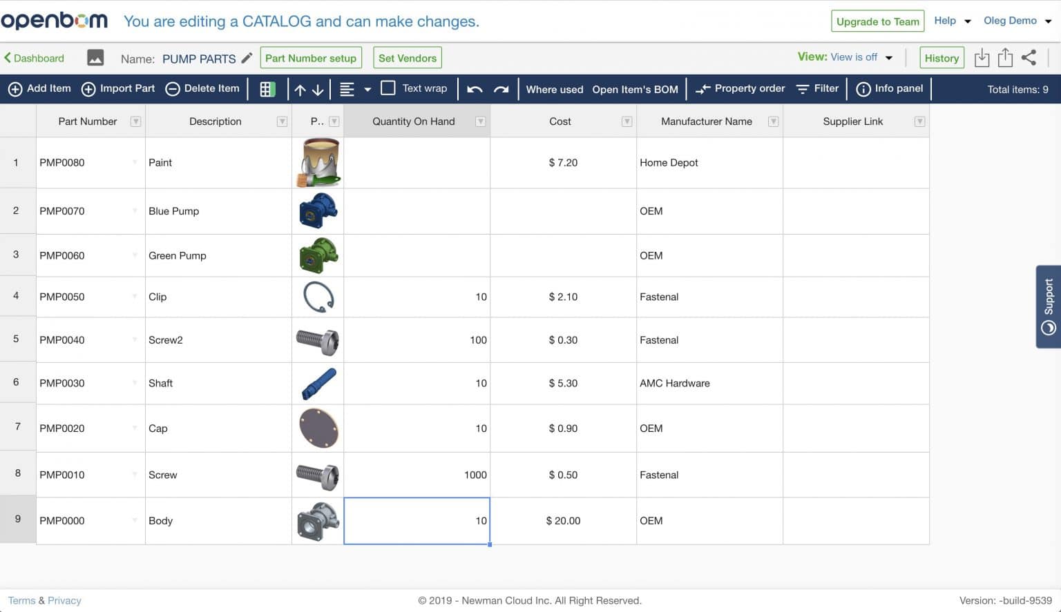 OpenBOM: Features and Functions Overview - OpenBOM