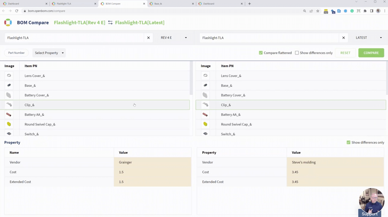Compare BOMs in a Snap: OpenBOM's Latest Feature to Easily Compare ...