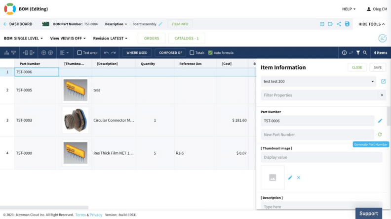 Optimize Item Creation: Best Practices in OpenBOM User Experience - OpenBOM