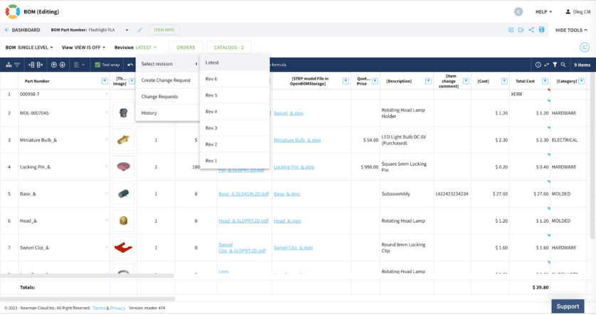 Demystifying Item and BOM Revisions in OpenBOM - OpenBOM