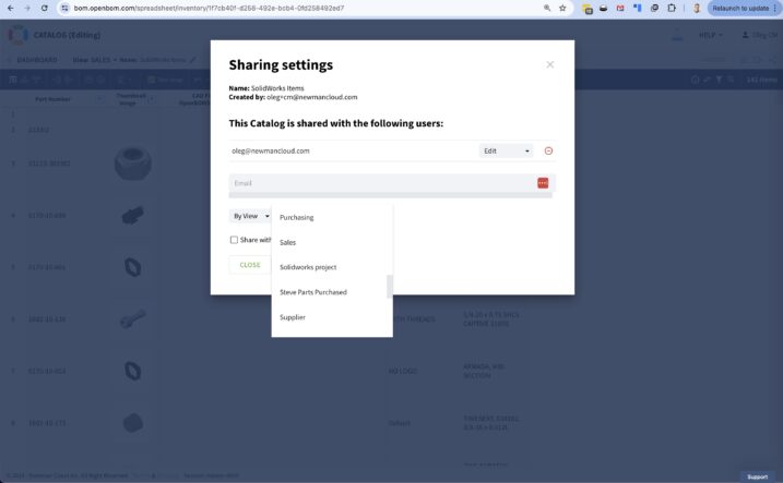 How To Switch From File Sharing To Role Based Data Sharing Using Openbom Openbom