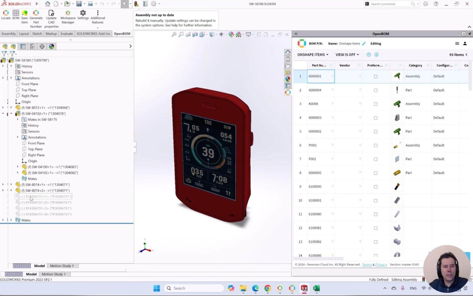 OpenBOM Engineering Process and ERP Integration - From SolidWorks to ...