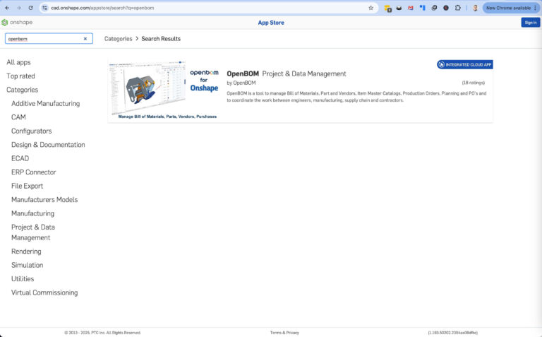 How to Get Started with OpenBOM for Onshape: A Step-by-Step Guide - OpenBOM