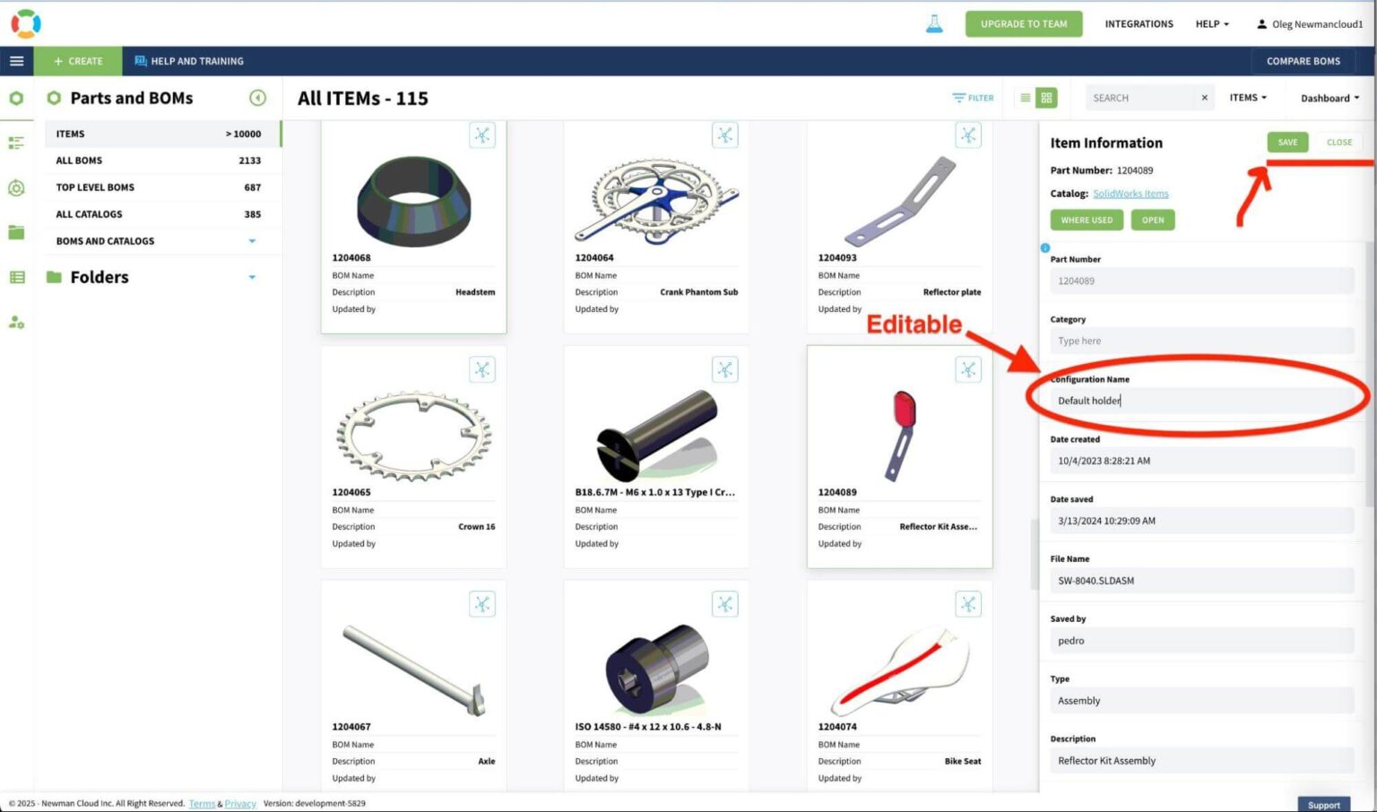 Feature Preview: Items Dashboard Edit and More Dashboard User ...