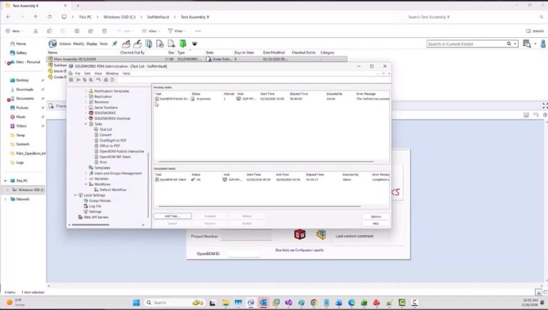 From SOLIDWORKS PDM to Digital BOM: Prototype Integration
